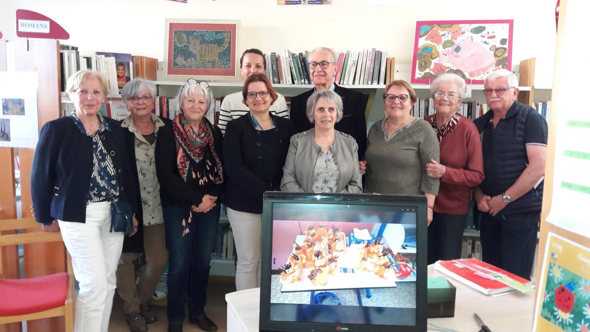 Avec l’exposition d’Imaj, l’art en mouvement à la bibliothèque de Plancy-l’Abbaye
