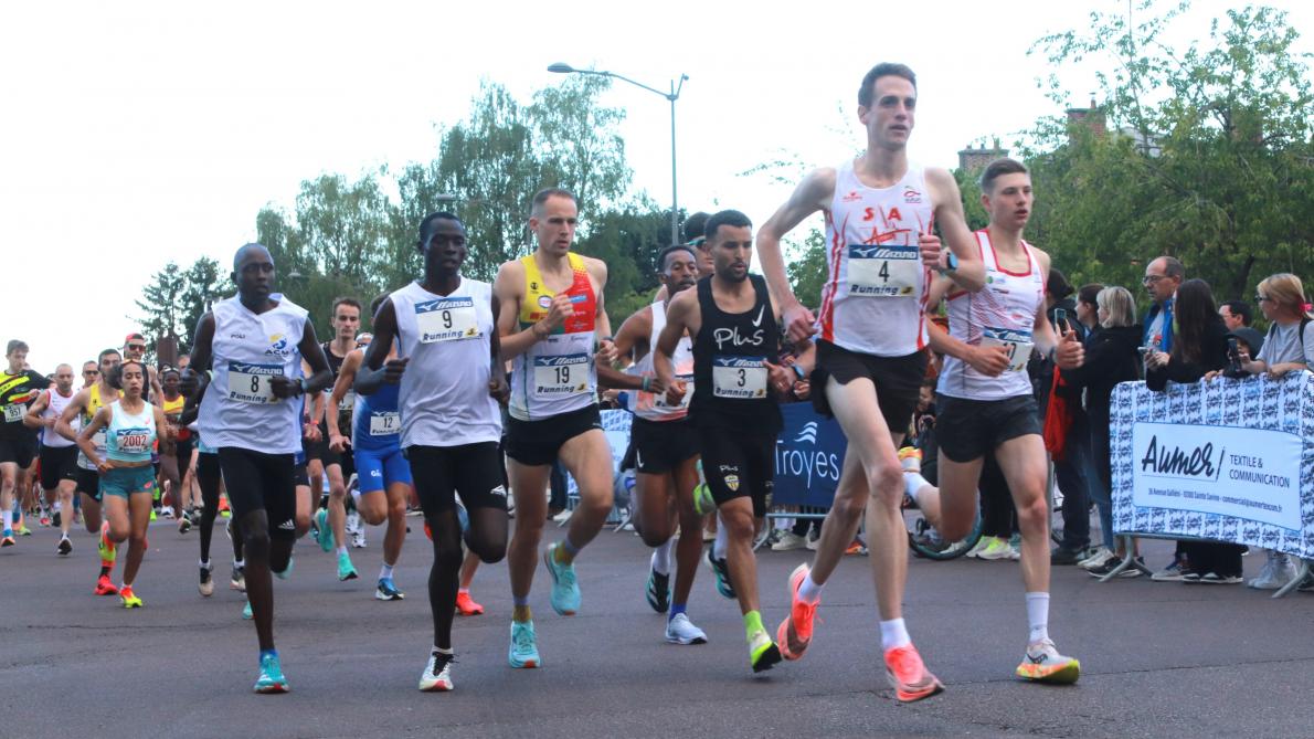 Semi-marathon de Troyes: le Kenyan Joseph Koech a mis tout le monde d ...