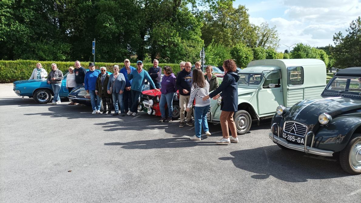 Semoine : rallye d’anciennes voitures sur la Route de la Craie
