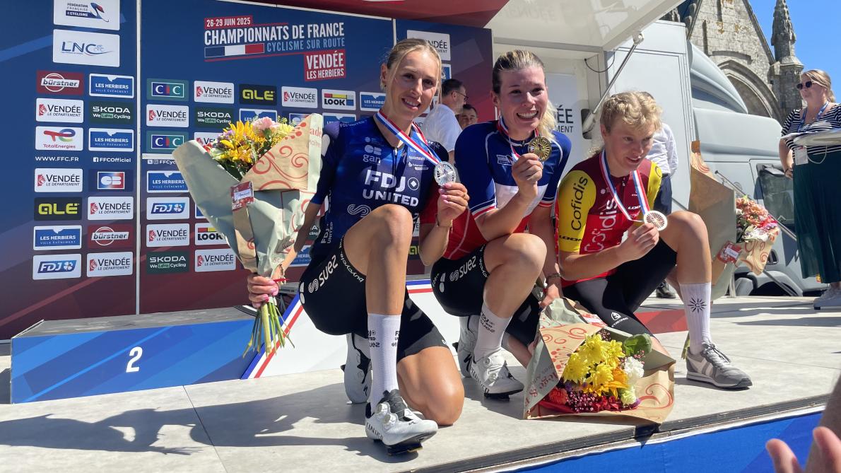 Médaillée d’argent, Léa Curinier en pleine lumière aux Championnats de ...