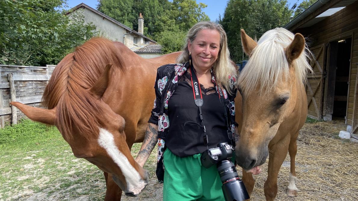PORTRAIT. Chevaux, boulot, réseau : la photographe Christine Binet s ...