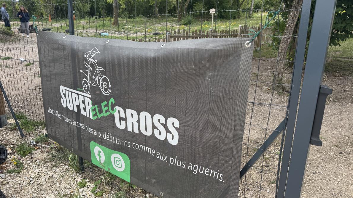 Le Super elec cross, le circuit de moto-cross électriques de Creney-près-Troyes a fermé