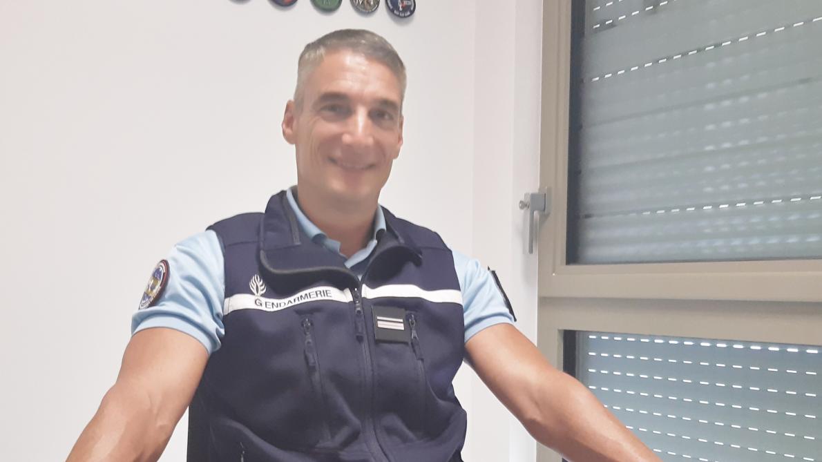 Rudi Pluot, nouveau major à la tête de la brigade de gendarmerie d ...