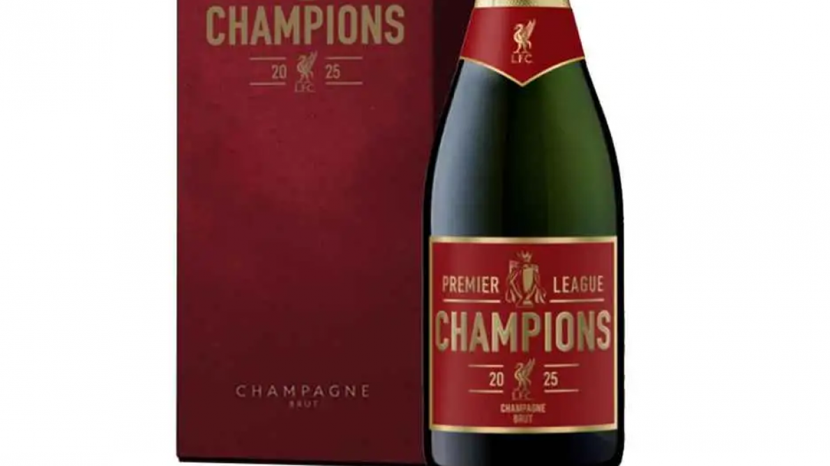 Voici le champagne qui a été choisi pour célébrer le titre de Liverpool ...