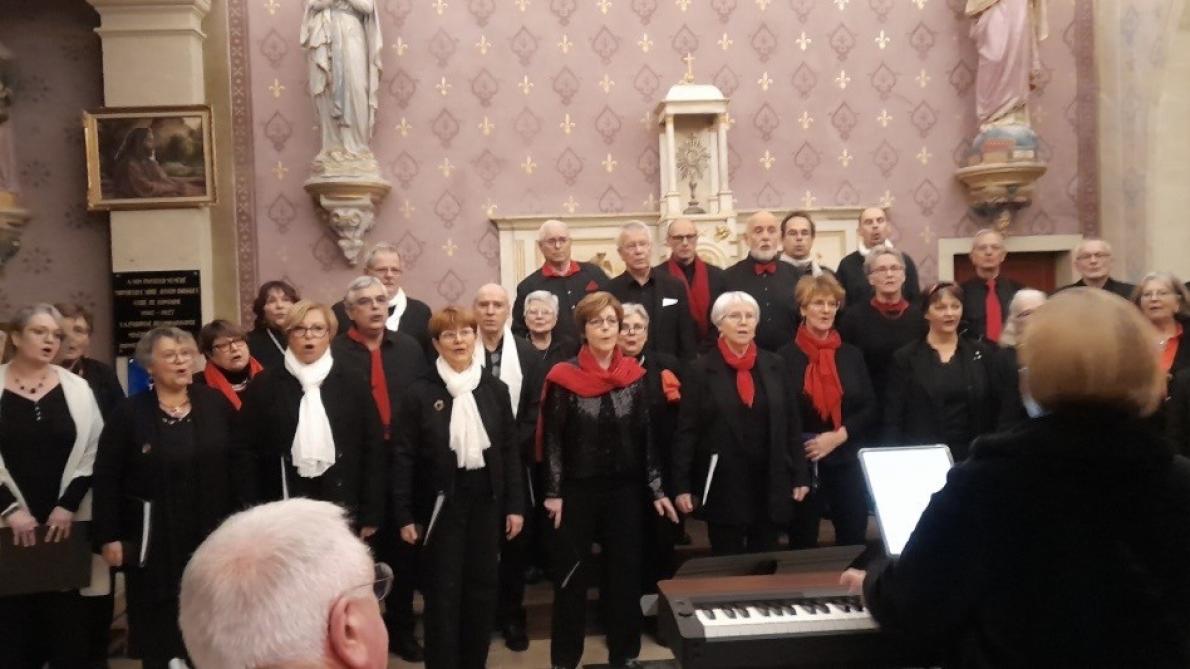 Tous en chœur à l’église de Fontaine, pour le concert de Noël