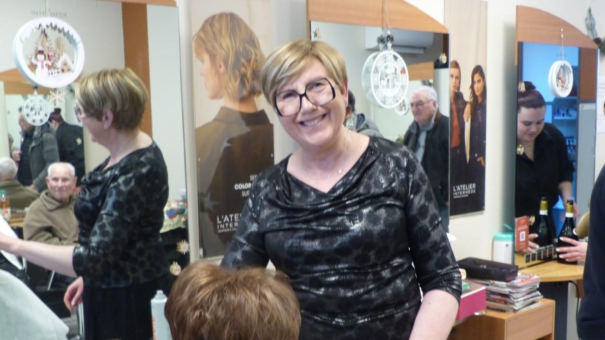 Florence Chainot pose définitivement ses ciseaux au salon Intermède