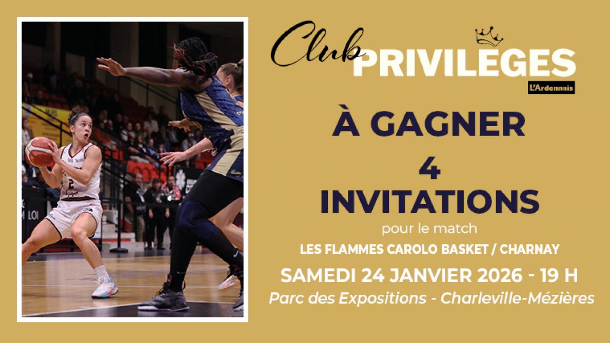 Tentez votre chance pour remporter vos invitations pour les Flammes ...