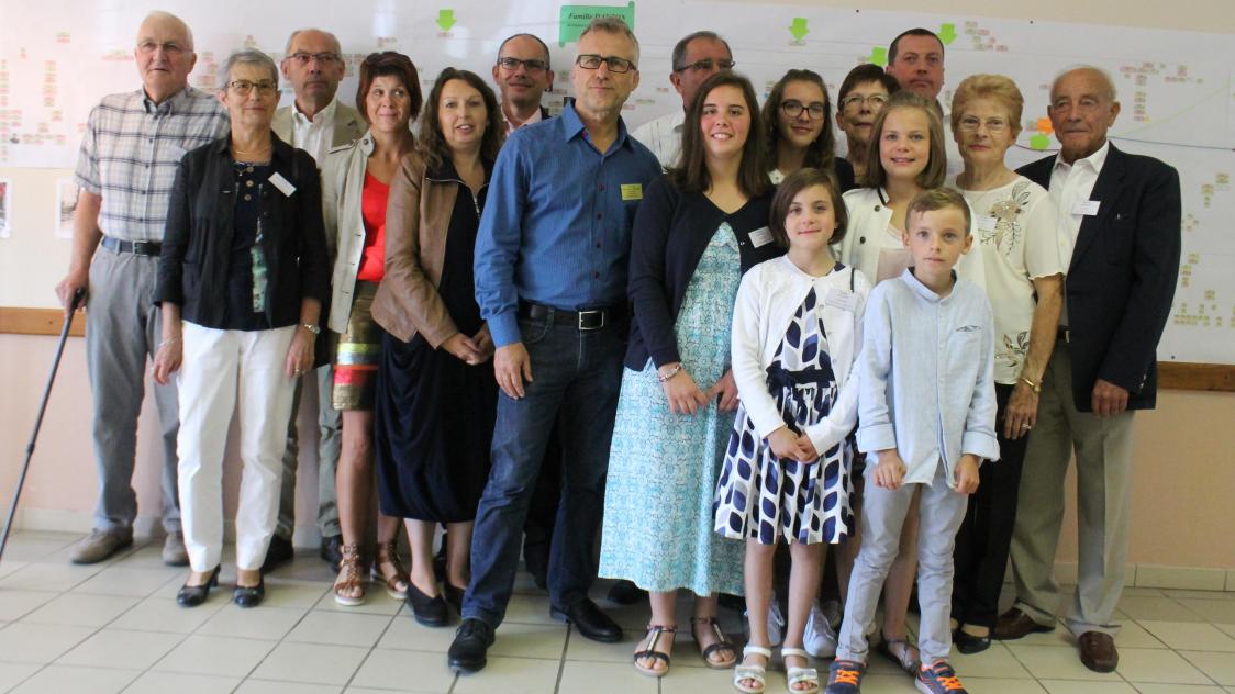 Joyeuse cousinade chez les Danton de Charny-le-Bachot