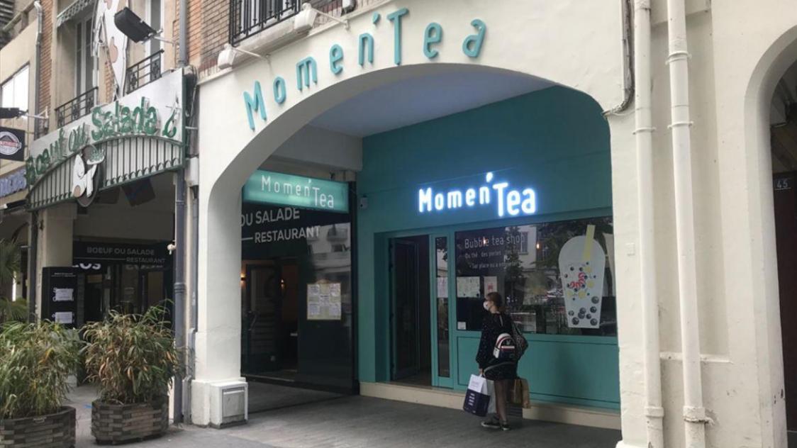 Momen’Tea, un nouveau bubble tea shop place d’Erlon à Reims