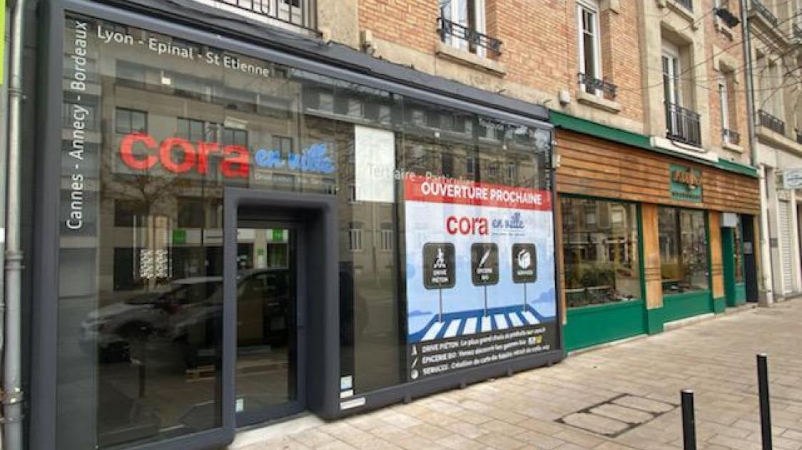 Cora implante son premier drive piétons en centre-ville de Reims