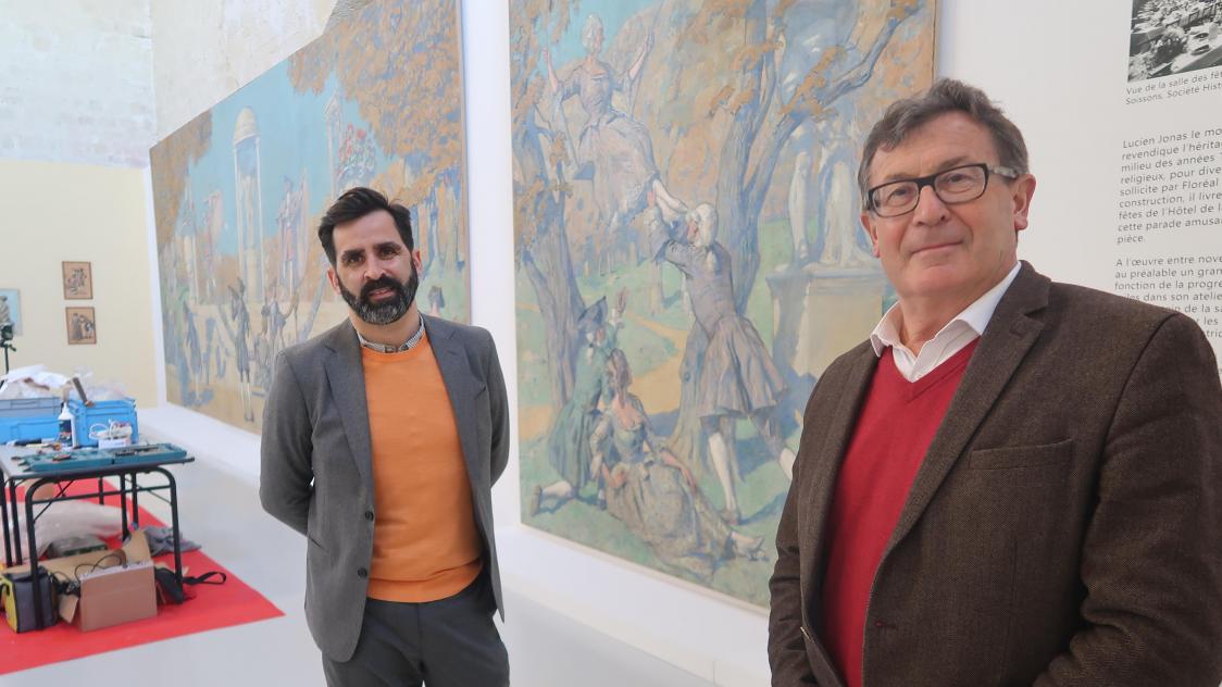 PHOTOS. Dans les coulisses de l’exposition Jonas de Soissons