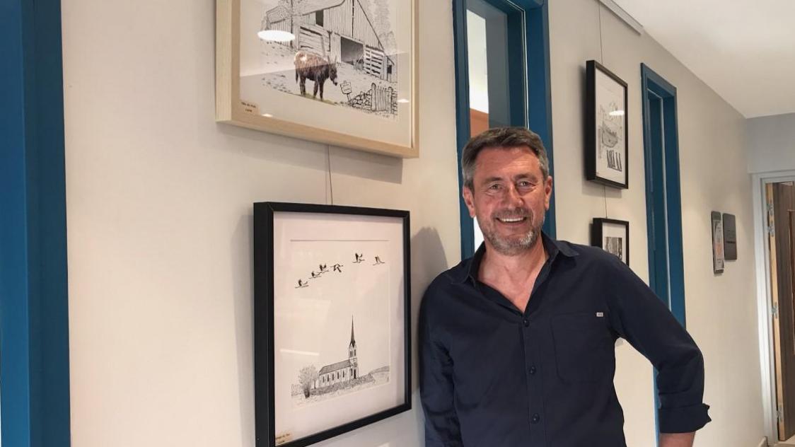 Xavier Berche expose ses encres de Chine à la résidence Domitys de ...