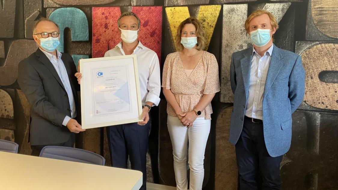 À Épernay, Imprim’Éclair est certifié respectueux de l’environnement