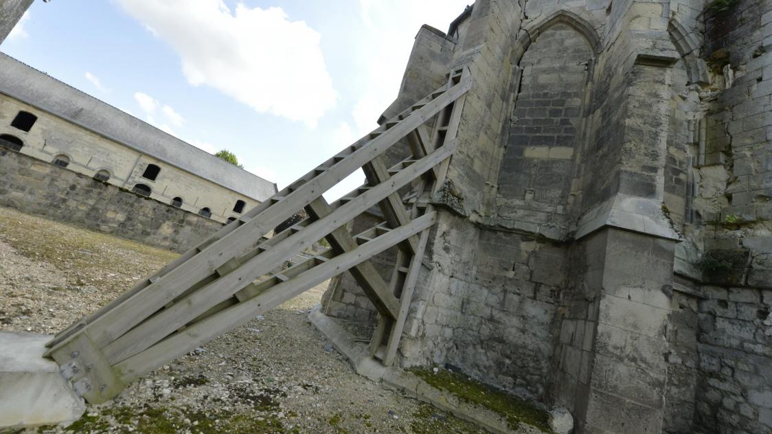 PHOTOS. À Serches, la chapelle médiévale des Templiers est en péril