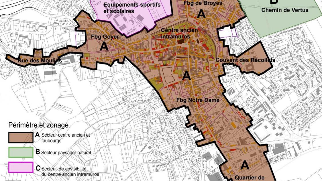 Le périmètre de l’AVAP