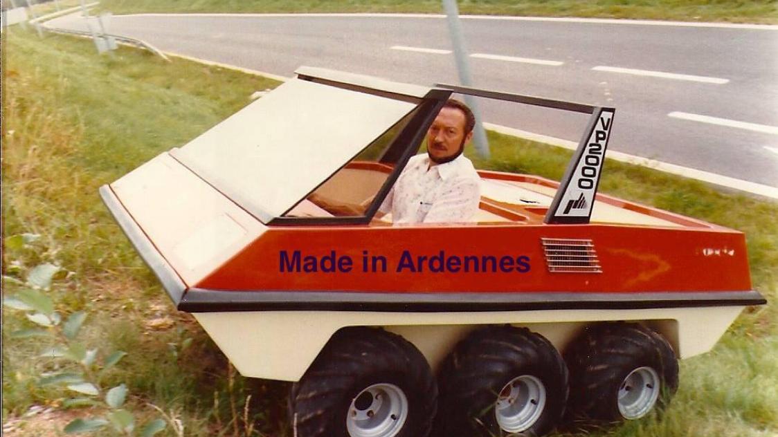 Fils de l’inventeur des véhicules amphibies ardennais