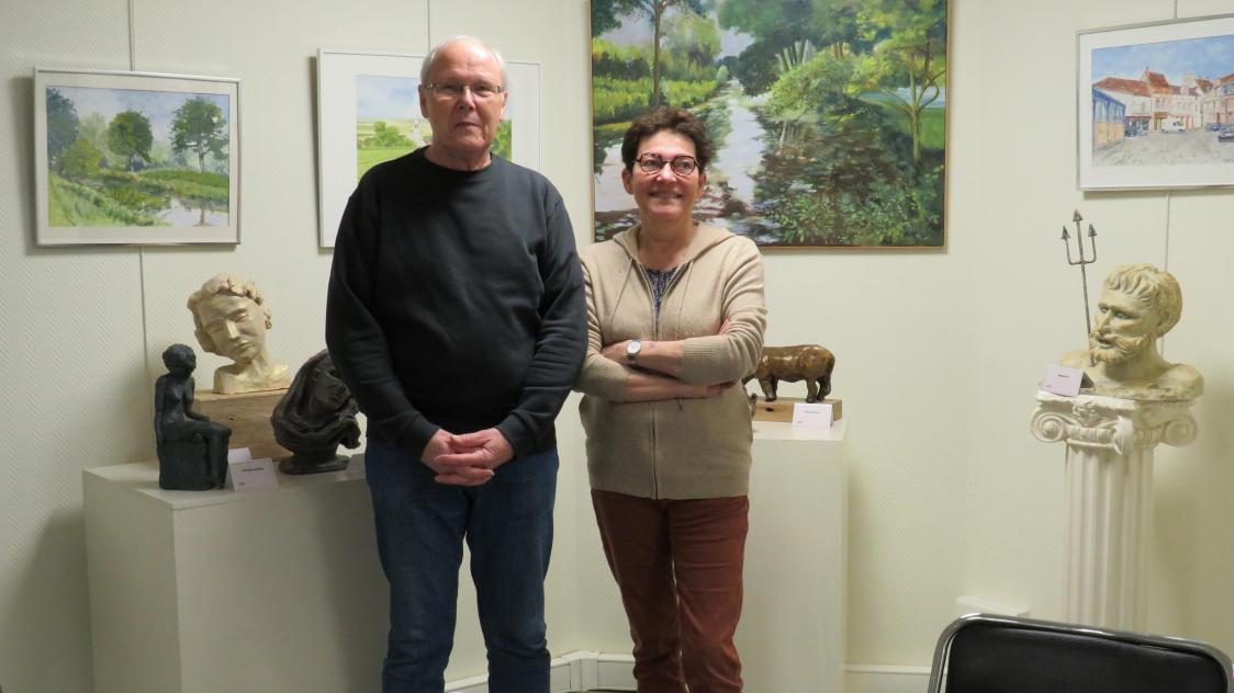 Deux artistes exposent à l’Espace 18 de Sézanne