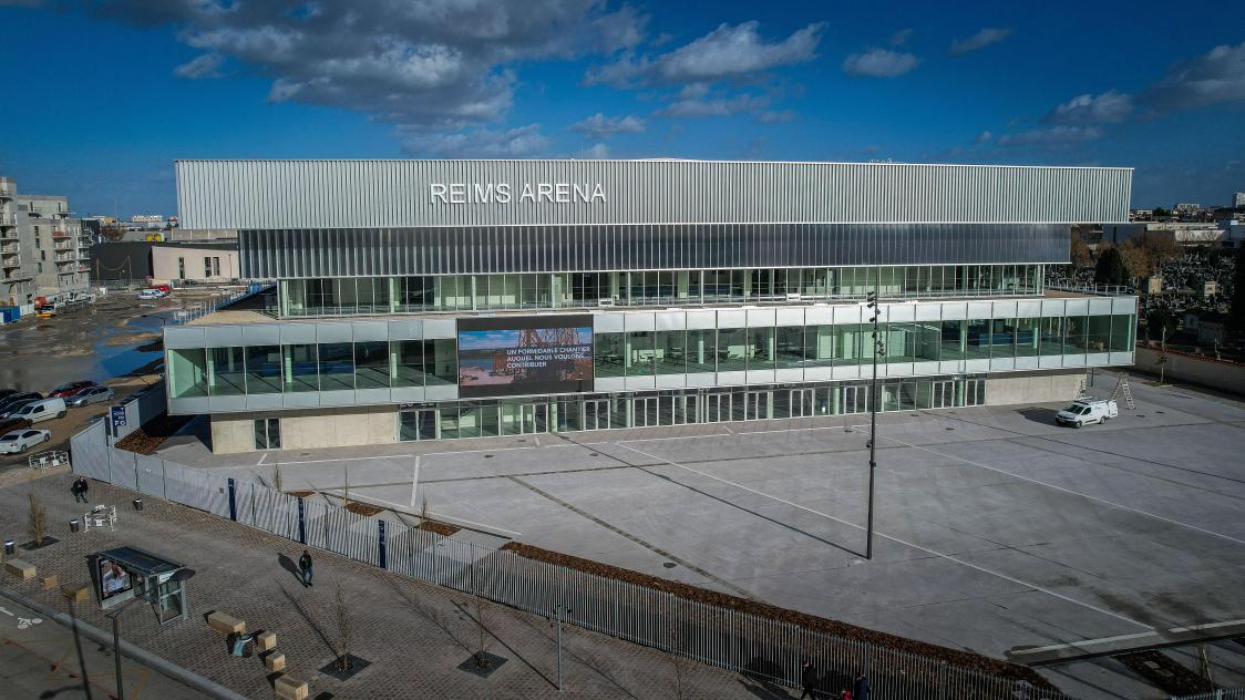 PHOTOS. VIDÉOS. La Reims Arena, une salle caméléon