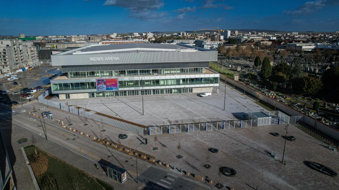 PHOTOS. VIDÉOS. La Reims Arena, une salle caméléon