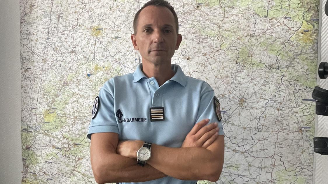 Le lieutenant-colonel Alexandre Sage, nouveau commandant en second du ...