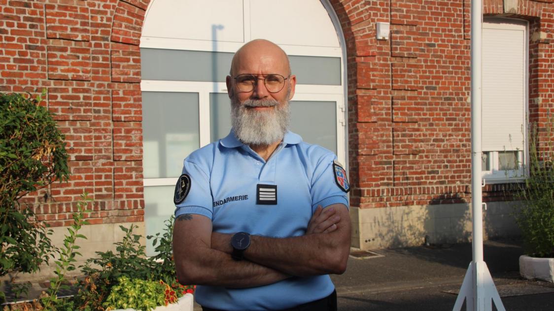 Le nouveau commandant de compagnie de la gendarmerie de Saint-Quentin
