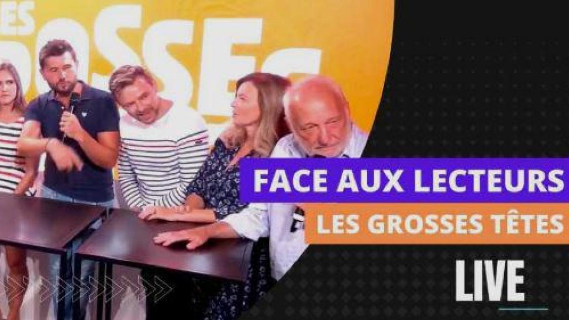 Les Grosses Têtes sur le plateau de L’union.tv