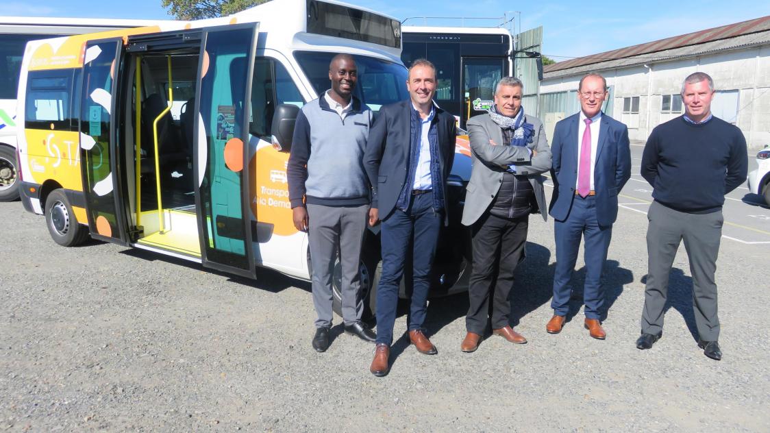 Un nouveau design pour les minibus du transport à la demande de Soissons