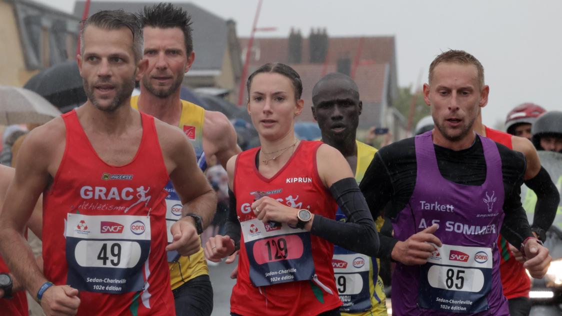 L’Ardennaise Méline Rollin sur le podium de Sedan - Charleville