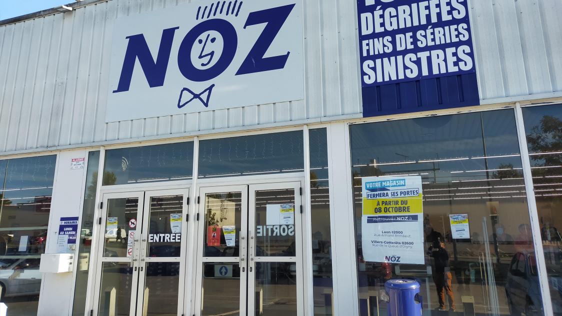 Le magasin Noz de Soissons ferme ses portes ce samedi Le magasin Noz de Soissons ferme ses portes ce samedi