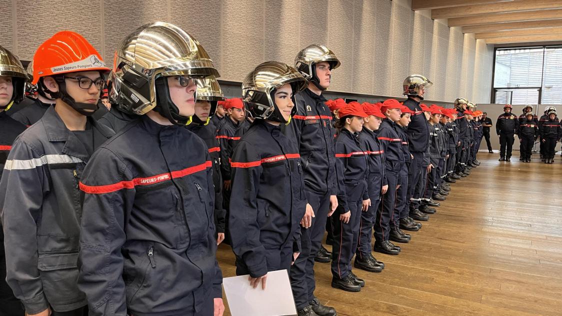 Aube : 161 jeunes sapeurs-pompiers font leur rentrée