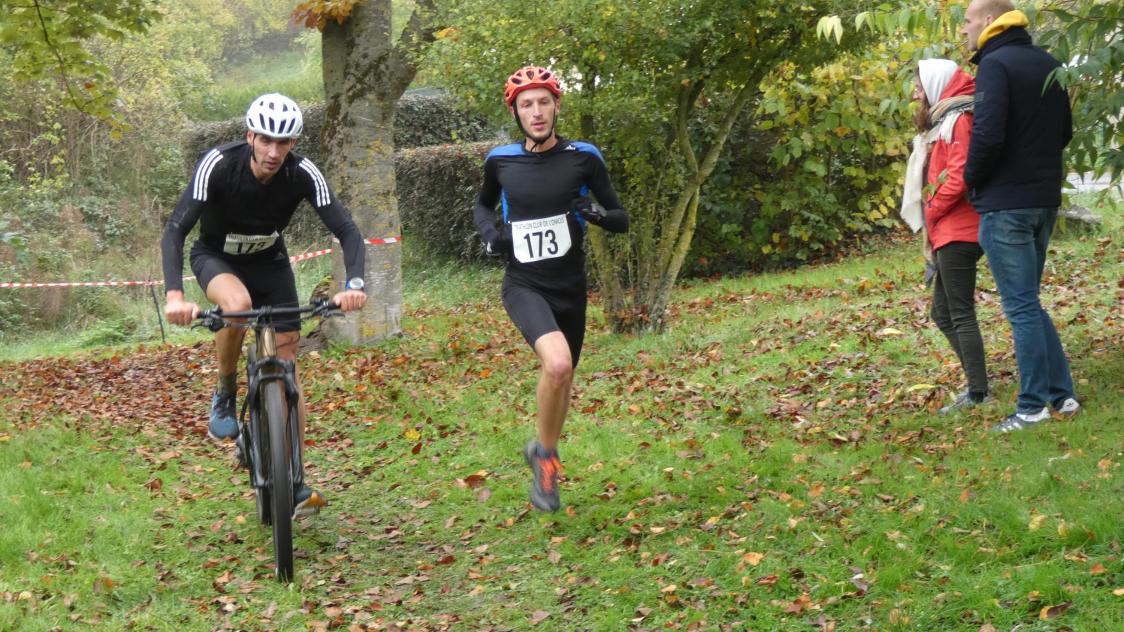 Run and Bike - Le tandem Rollet - Pichelin au-dessus du lot à Brasles