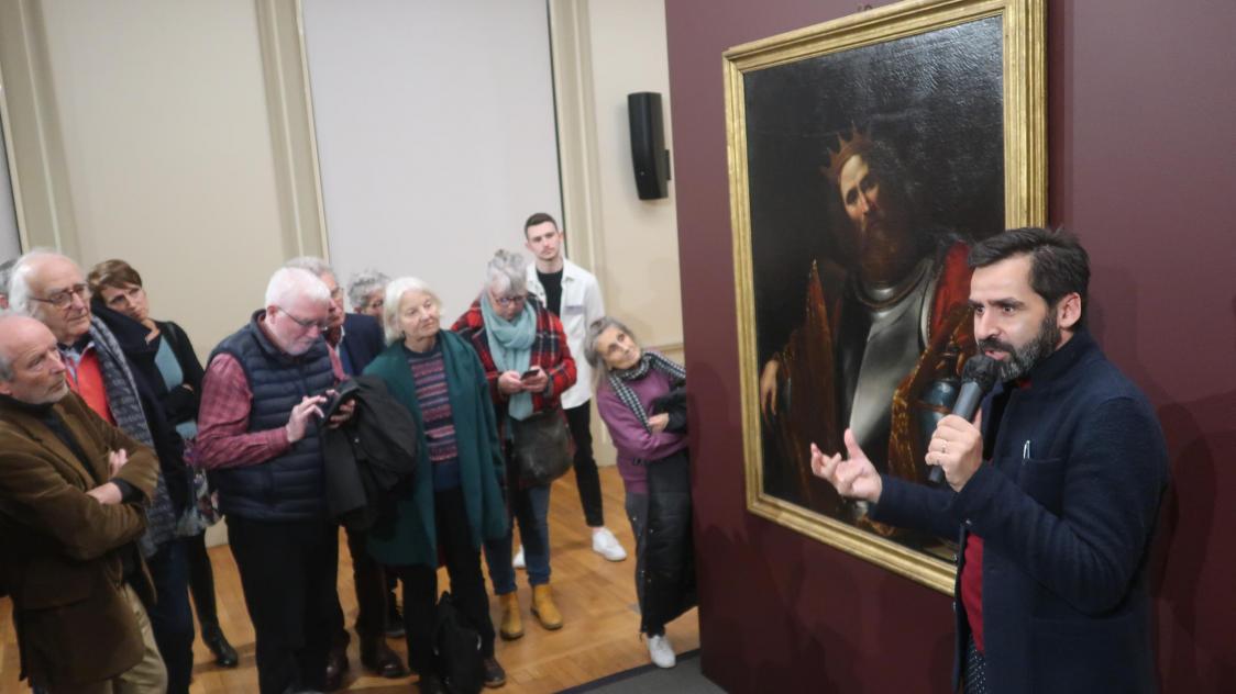 Le tableau «Clovis» fait son premier retour dans sa capitale soissonnaise