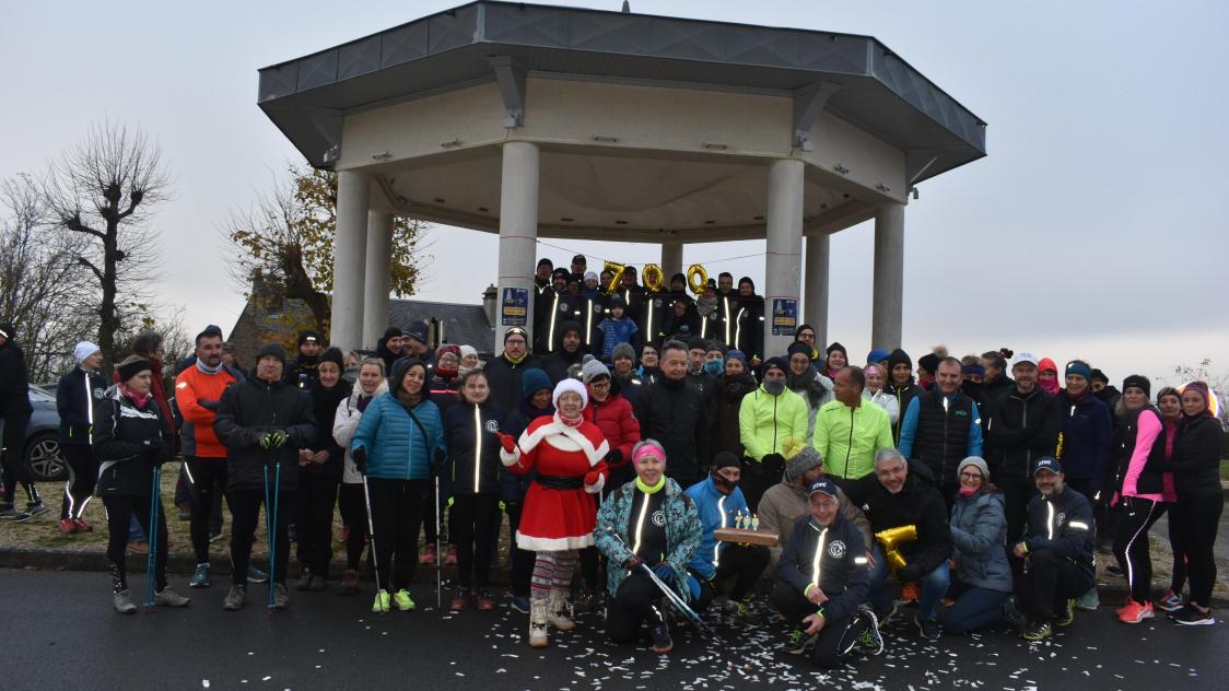 Un 700e footing sympa et presque 20 ans à Laon