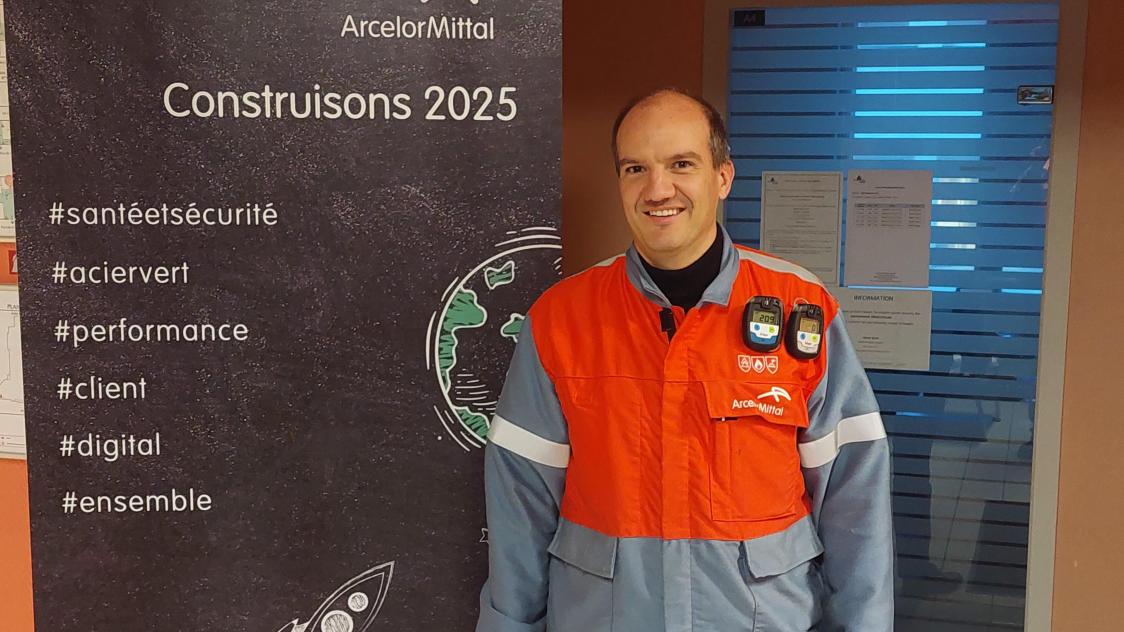 À Mouzon, Benoît Genet est le nouveau directeur d’Arcelor Mittal