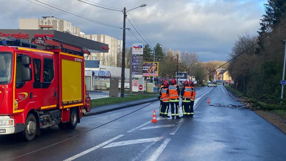 Charleville-Mézières: route barrée entre l’avenue Carnot et la ZAC ...