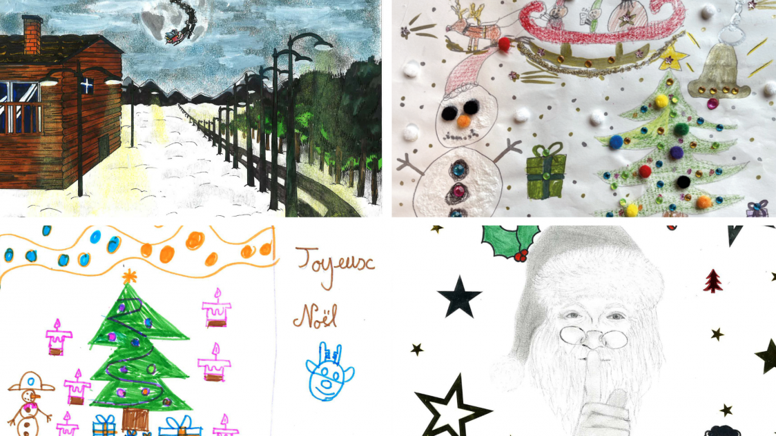Découvrez les meilleurs dessins de Noël des enfants