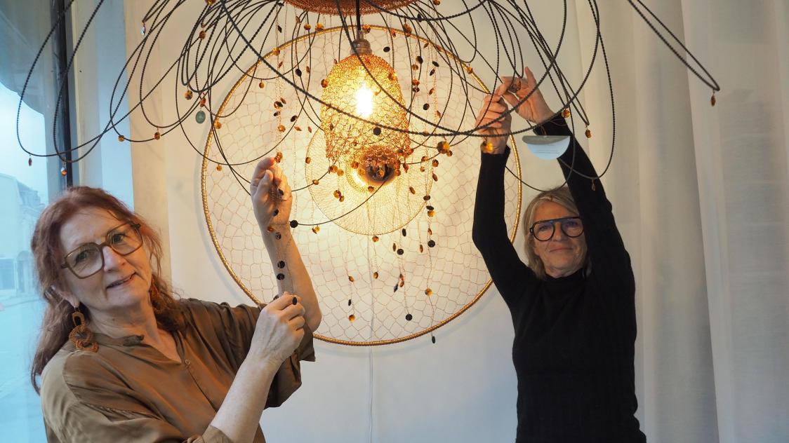 Isabelle Royer et Véronique Carlotti ont installé leur atelier rue ...