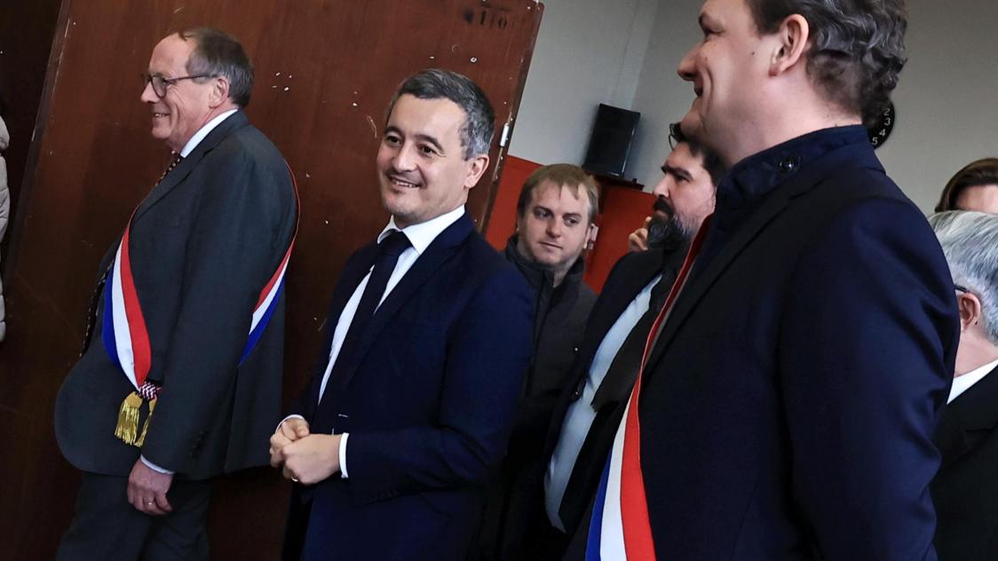 À Marle, Gérald Darmanin promet au moins deux nouvelles brigades de ...
