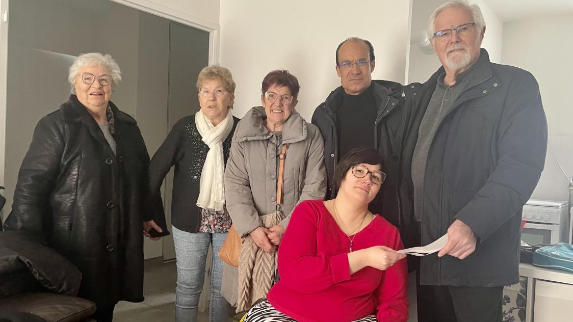 Le chèque des Bouchons d’amour lui change la vie près de Soissons