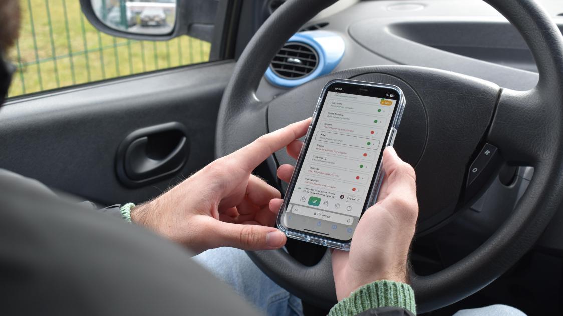 À Reims, l’application ZFE.Green permet de cartographier les ...