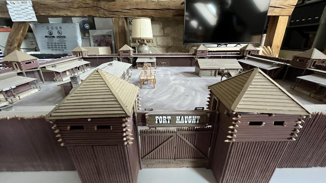 Passion : les minutieuses maquettes XXL de l’Aubois Éric Finck