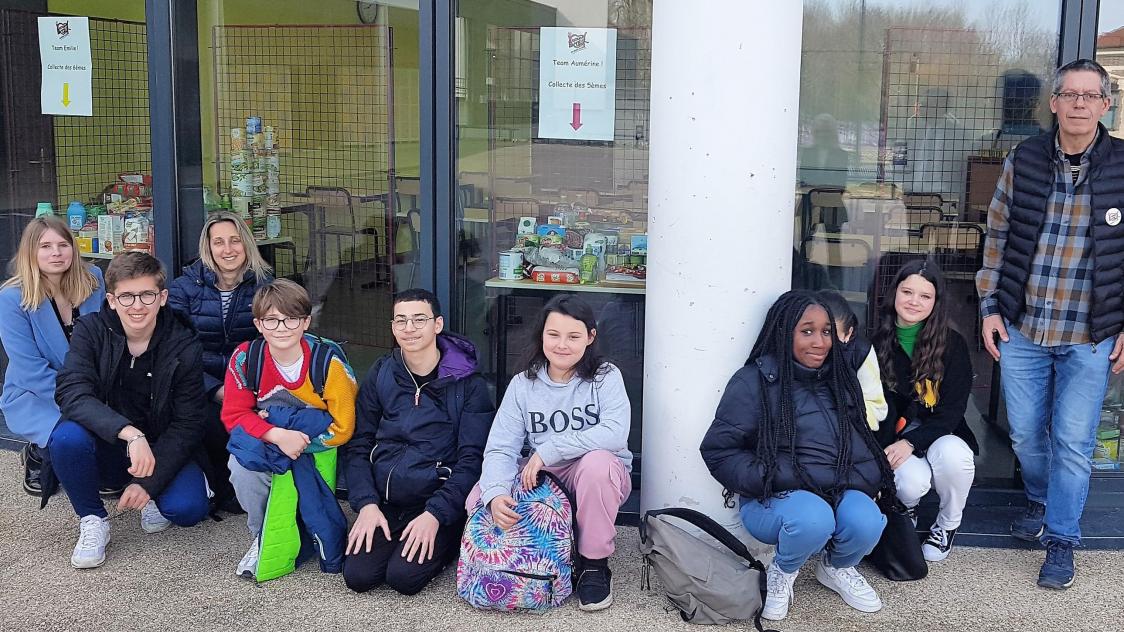 Romilly-sur-Seine: une collecte réussie pour les élèves du collège Langevin