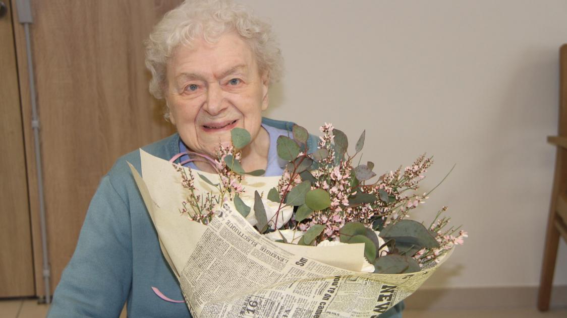 Élisabeth Lhote a fêté ses 102 ans à Hirson