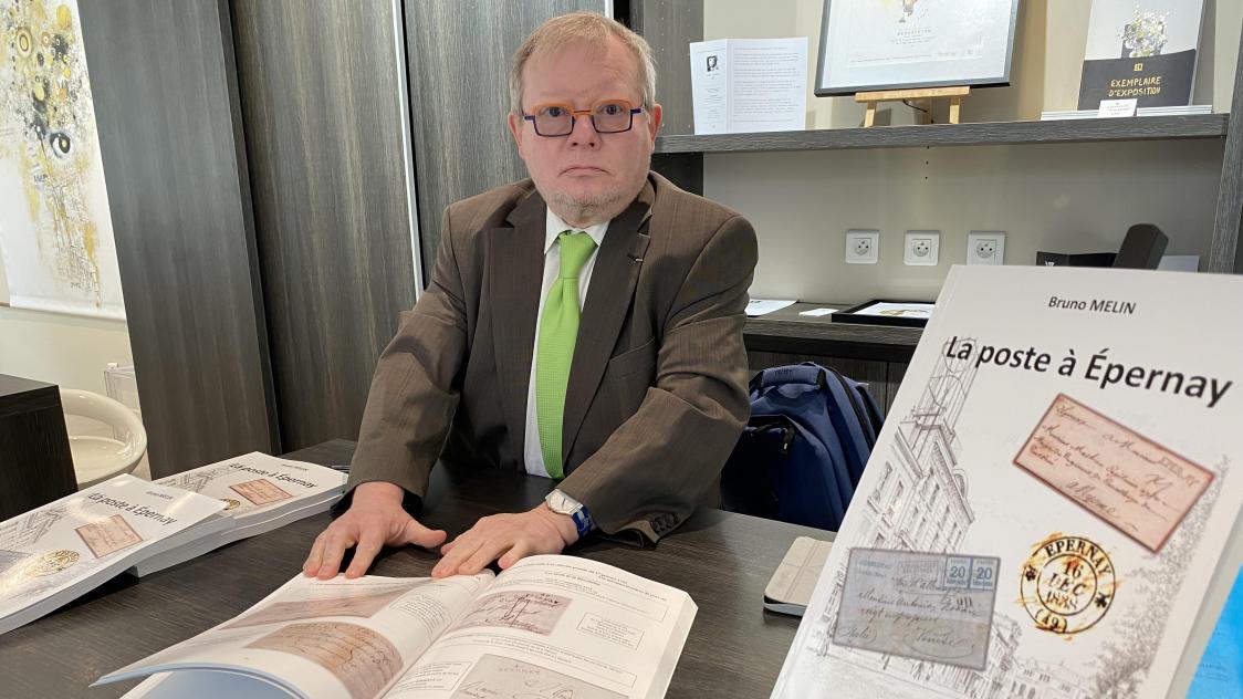 Bruno Melin présente «La Poste à Épernay»vendredi 12 et samedi 13 mai à ...