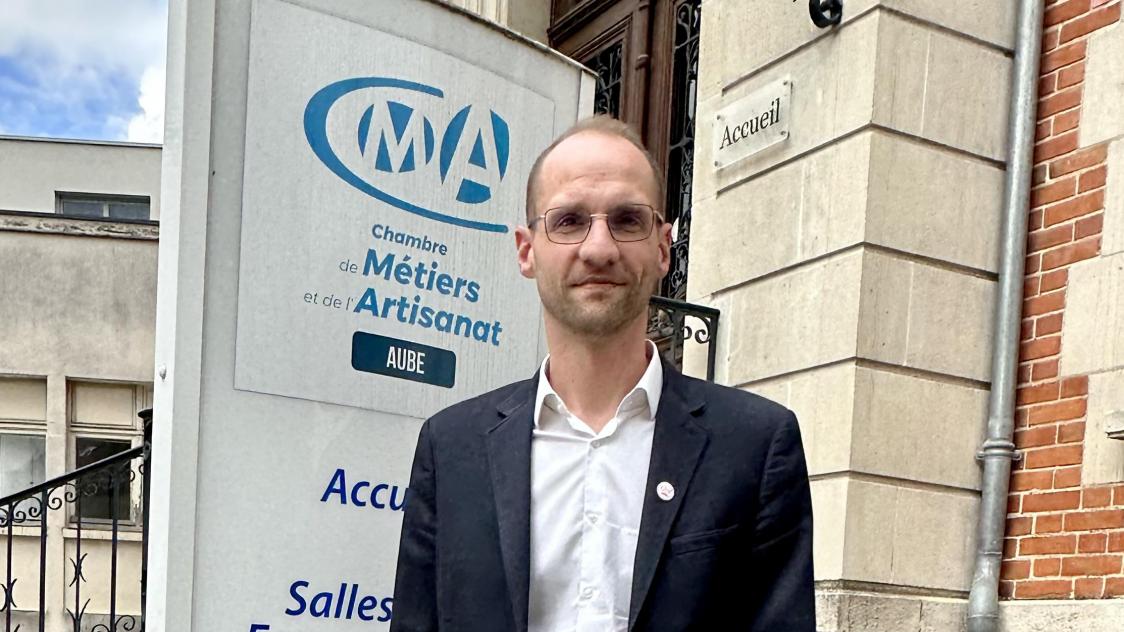 Vincent Moya, nouveau directeur de la Chambredes Métiers de l’Aube: «Je ...