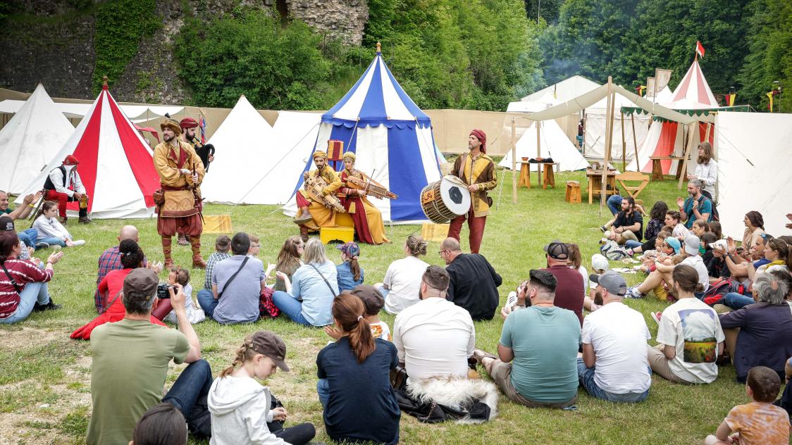 Le festival médiéval de Sedan a attiré 21000 visiteurs