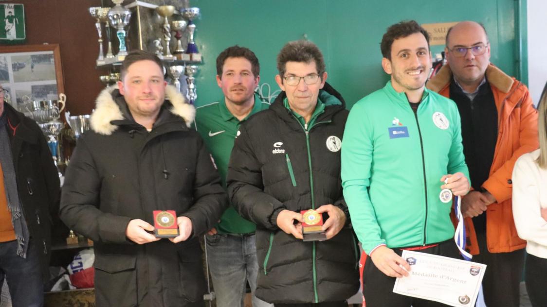 Remise de médailles au Football club Traînel