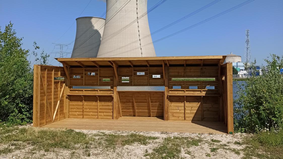 Un nouvel observatoire installé dans la réserve de la Prée