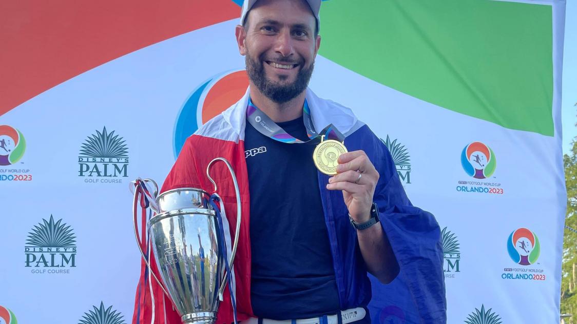 Footgolf - FIFG World Cup 2023. Le monde est encore à Christophe Delissus