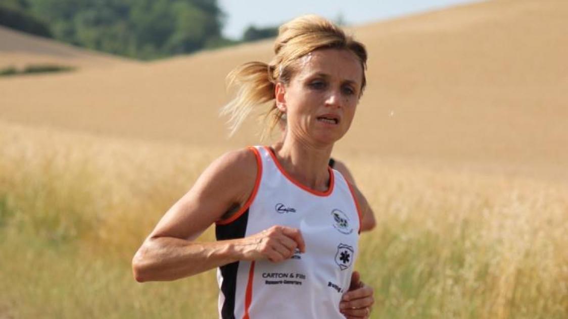 Karine Losson connaît le parcours du trail de Fontvannes comme sa poche